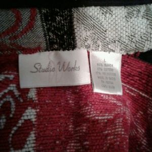 Studio Works | Sweaters | Studio Works Rayon Sweater Jacket Large ...